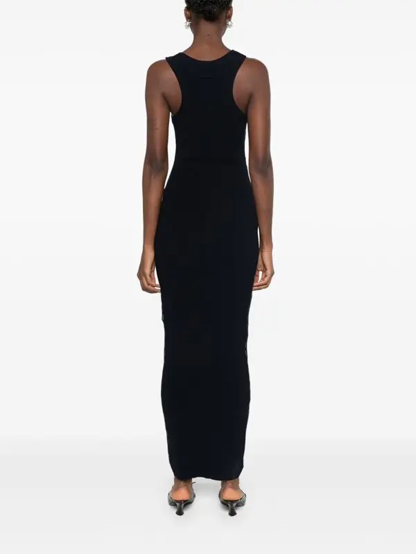 JEAN PAUL GAULTIER Mariniére Midi Dress - Black
