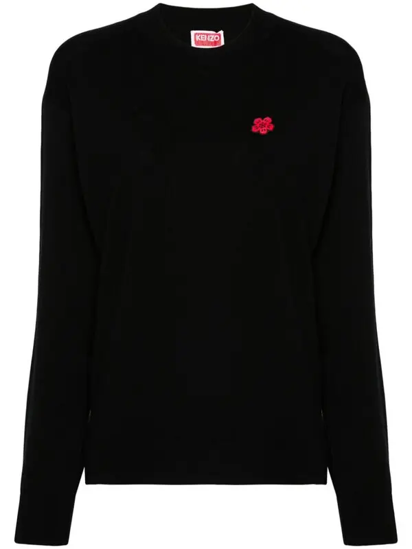 Kenzo Boke Flower Jumper - Black
