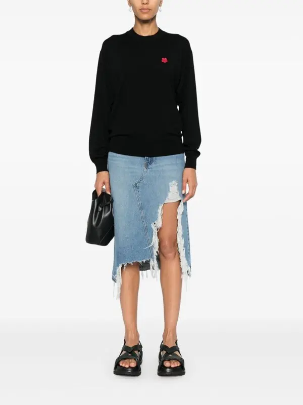 Kenzo Boke Flower Jumper - Black