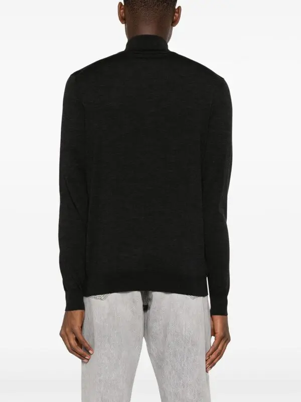 Kiton Fine-knit Jumper - Black