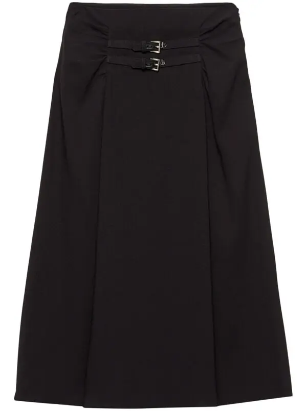 Prada Sablé Midi Skirt