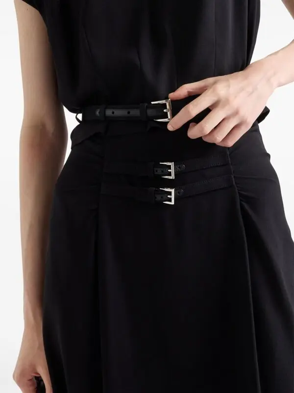 Prada Sablé Midi Skirt