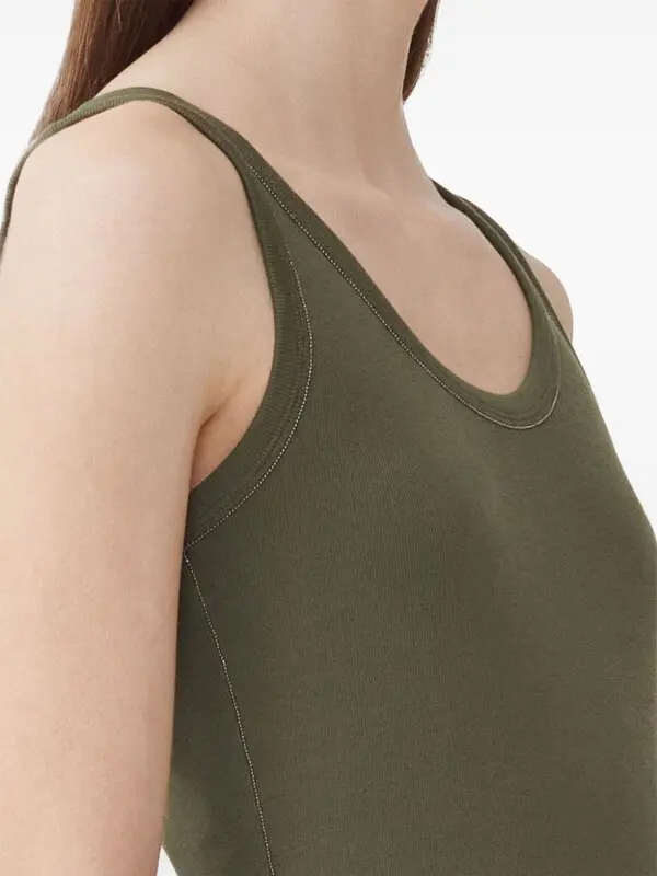 Fabiana Filippi Racerback Jersey Tank Top
