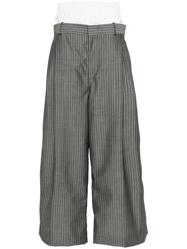 HED MAYNER Layered-design Trousers