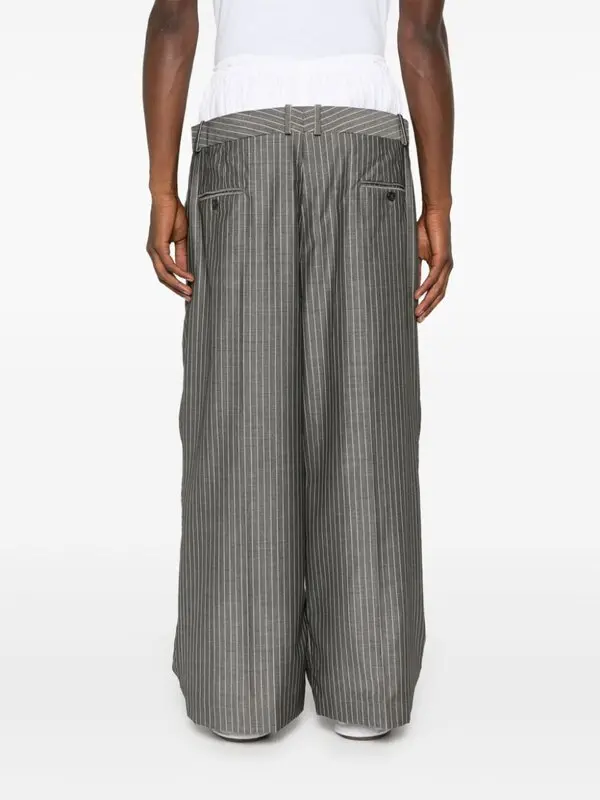 HED MAYNER Layered-design Trousers