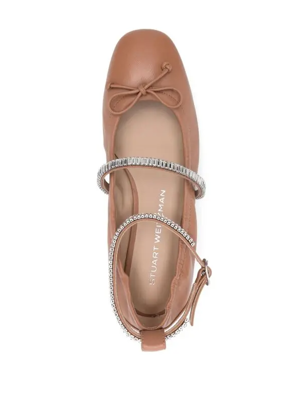 STUART WEITZMAN Stefanie Ballet Flats - Neutrals
