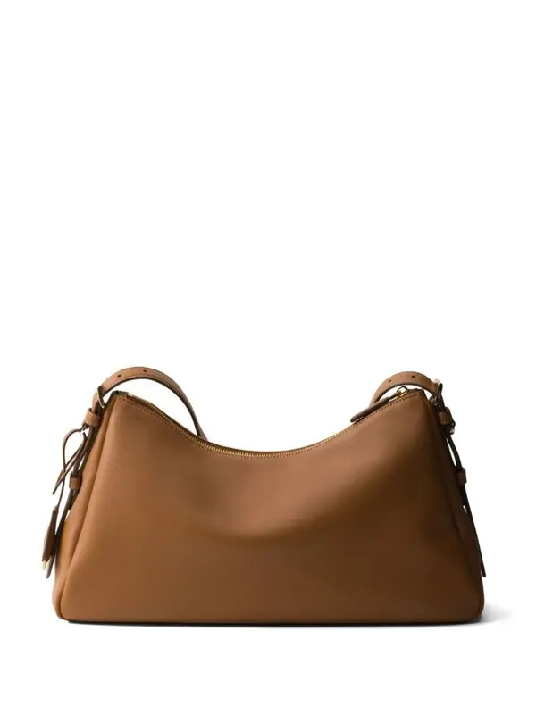 Prada Aimée Shoulder Bag - Brown