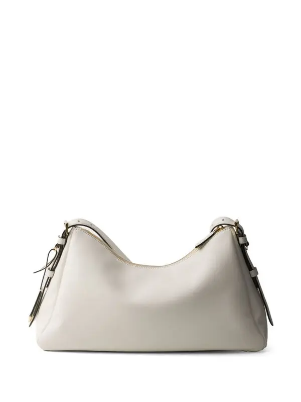 Prada Large Aimée Shoulder Bag - White