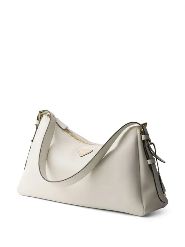 Prada Large Aimée Shoulder Bag - White