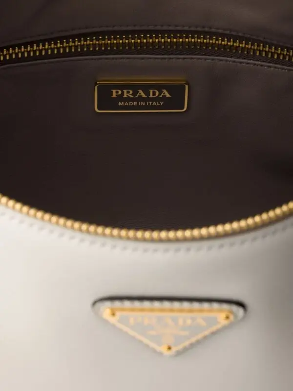 Prada Large Aimée Shoulder Bag - White