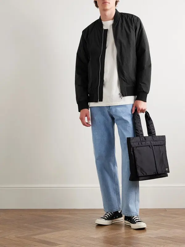 Nn07 Dixon 8280 Recycled-shell Bomber Jacket
