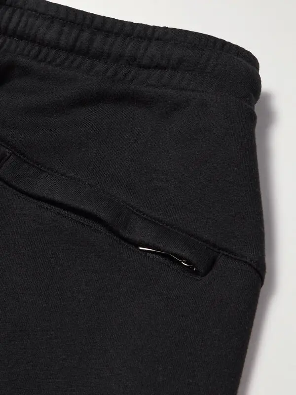 Derek Rose Quinn 1 Tapered Cotton And Modal-blend Jersey Sweatpants - Black