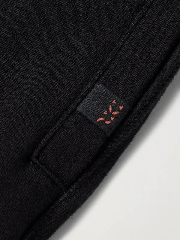 Derek Rose Quinn 1 Tapered Cotton And Modal-blend Jersey Sweatpants - Black