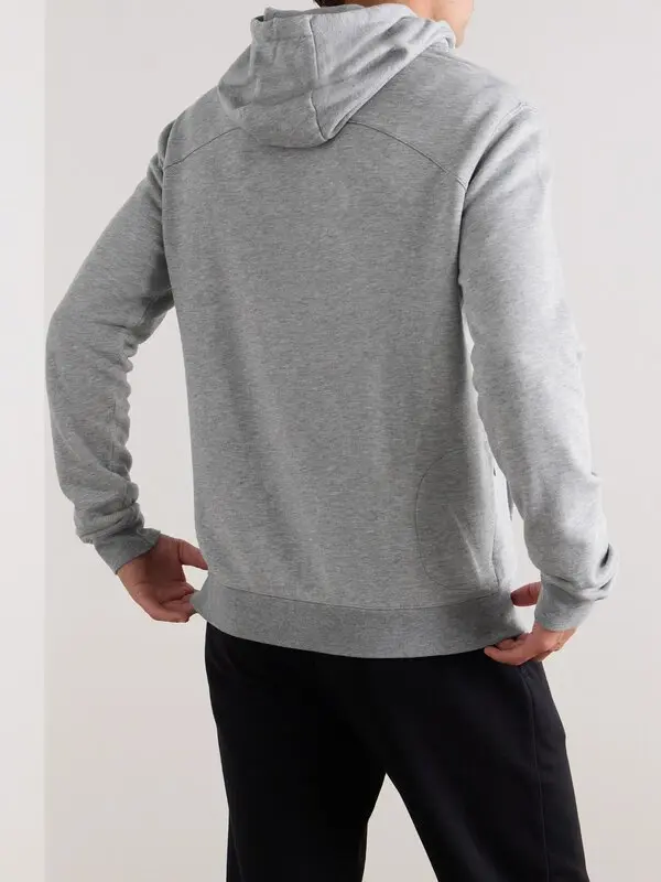 Derek Rose Quinn Cotton And Modal-blend Jersey Hoodie - Gray