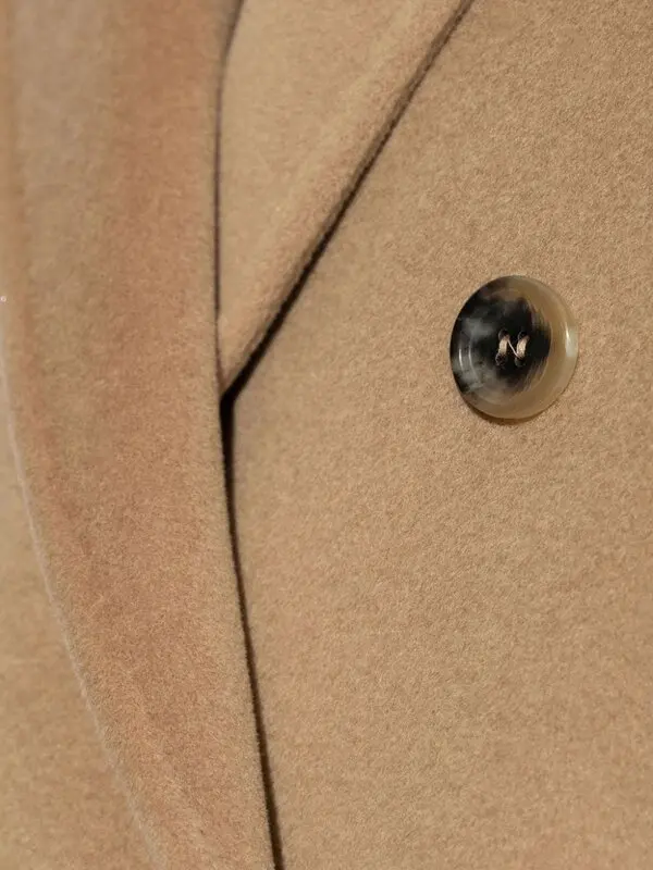 Max Mara Rebus Double-breasted Coat - Brown