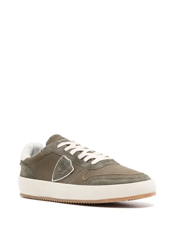 Philippe Model Logo-patch Sneakers - Green