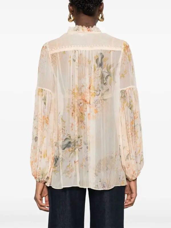Camilla Floral-print Blouse