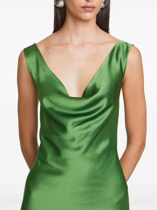 Anna Quan Saskia Mini Dress - Green | Editorialist