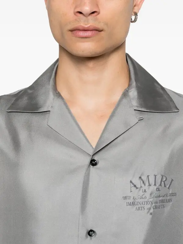 Amiri Arts District Shirt - Grey