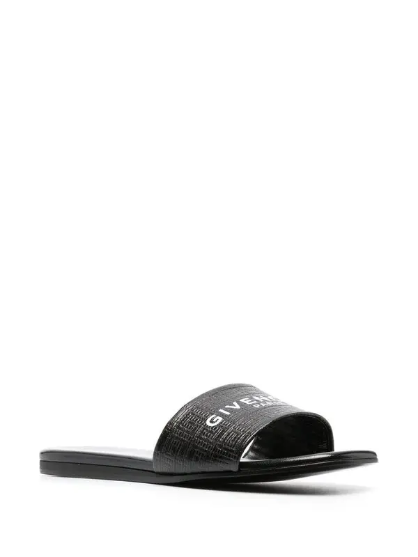 Givenchy Embossed Logo-print Slides