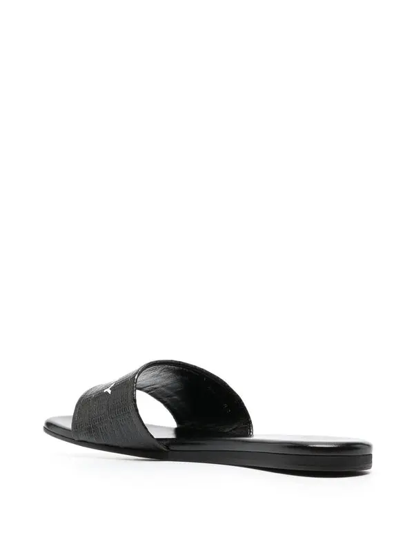 Givenchy Embossed Logo-print Slides