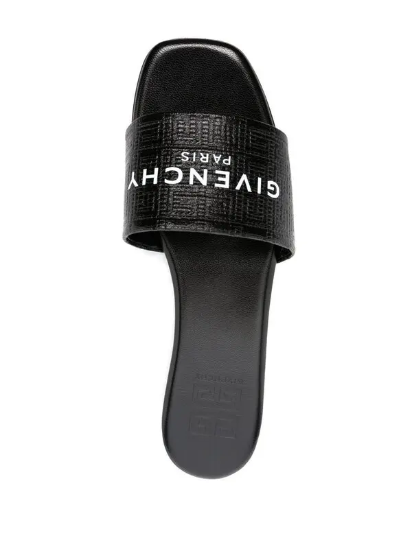 Givenchy Embossed Logo-print Slides