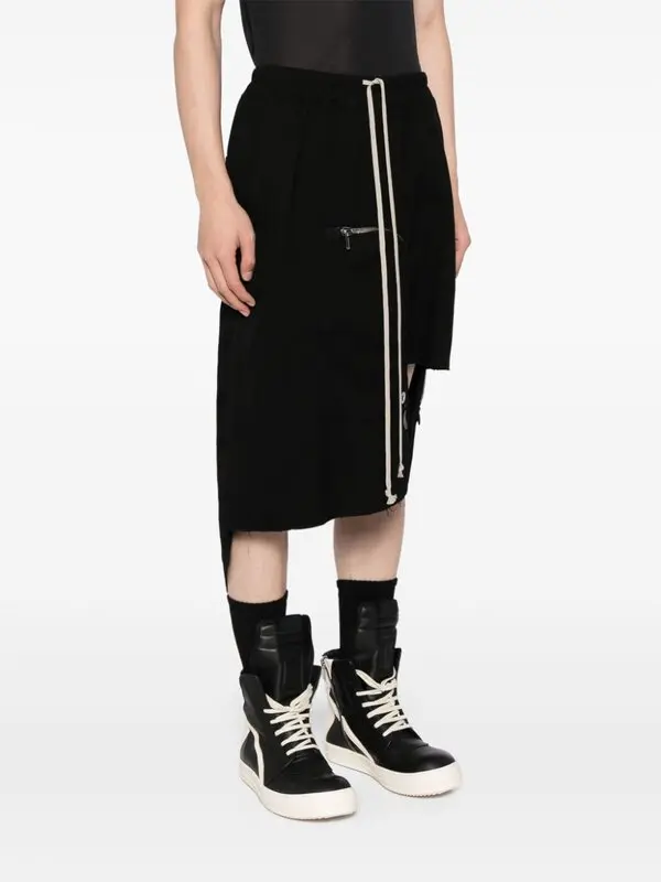 Rick Owens Distressed Skirt