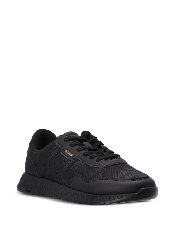 BOSS Trainers With Ridged Outsole