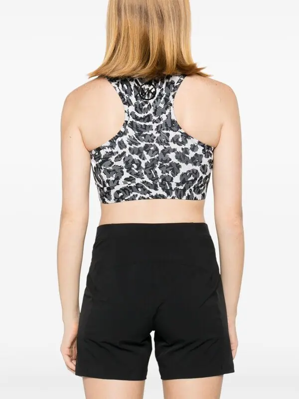 Michael Kors Leopard-print Sports Bra