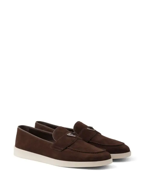 Prada Suede Loafers