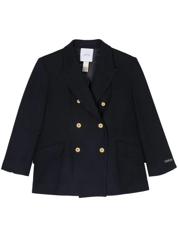 Patou Iconic Double-breasted Blazer