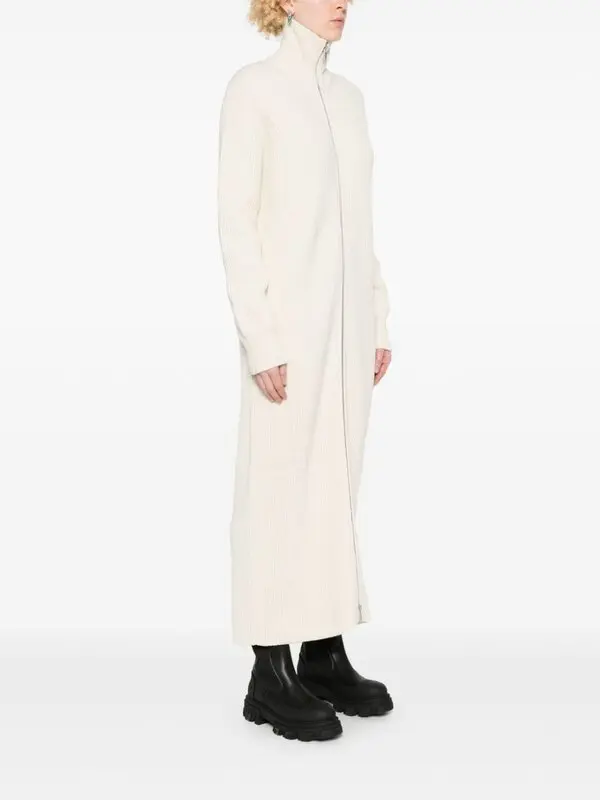 JIL SANDER Ribbed-knit Maxi Dress