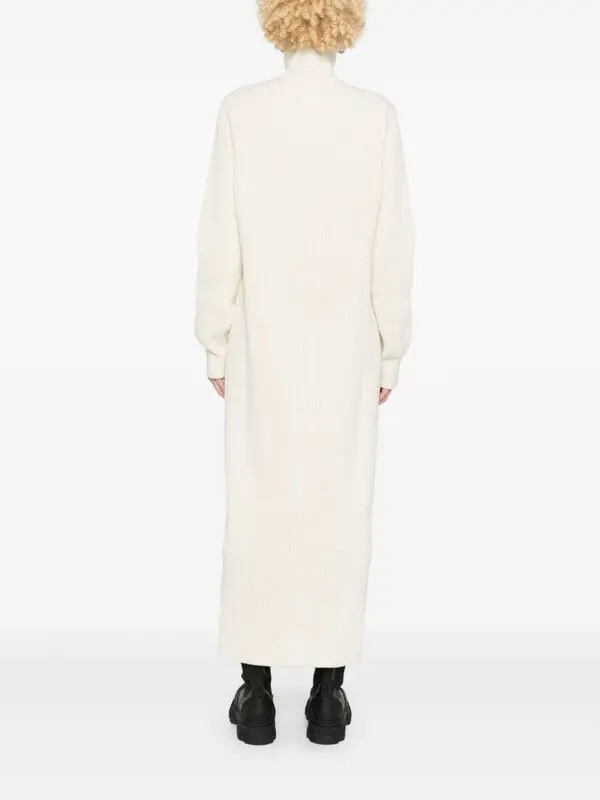 JIL SANDER Ribbed-knit Maxi Dress