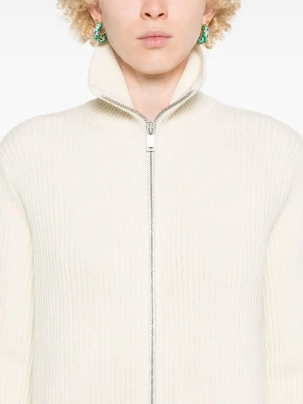 JIL SANDER Ribbed-knit Maxi Dress