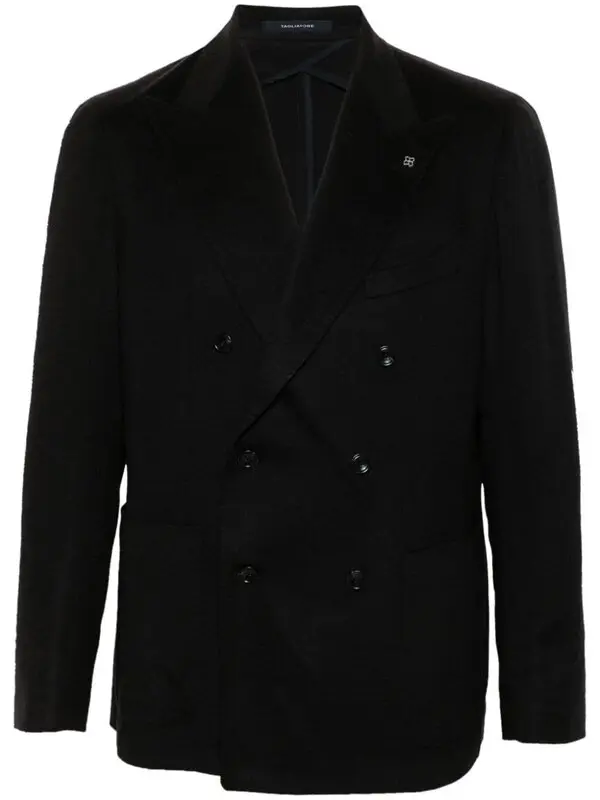 Tagliatore Montecarlo Double-breasted Cashmere Blazer