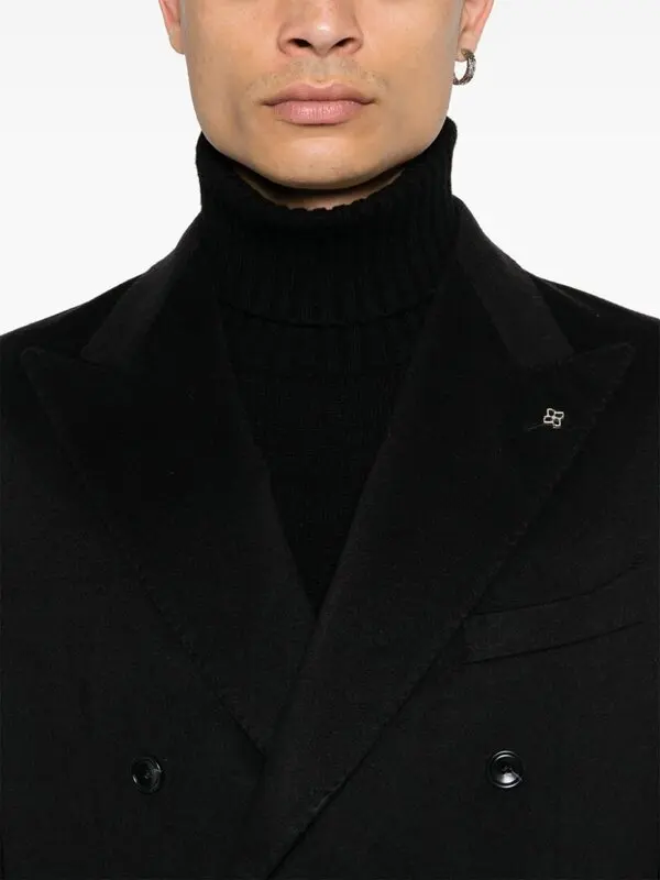 Tagliatore Montecarlo Double-breasted Cashmere Blazer