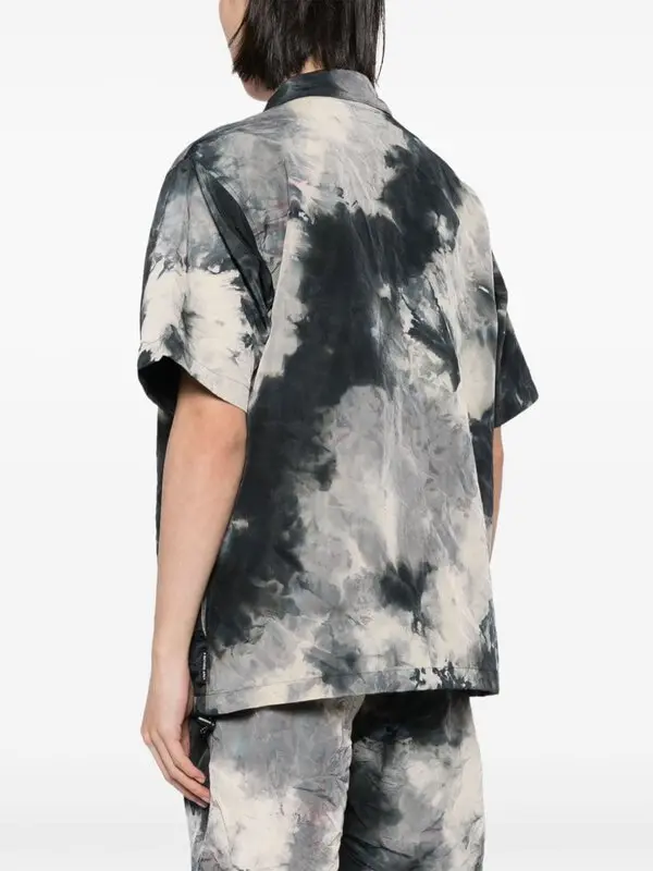 A BATHING APE Tie-dye Short-sleeve Shirt