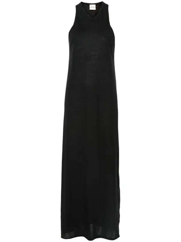 Khaite Vernetta Dress - Black