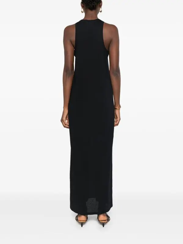 Khaite Vernetta Dress - Black