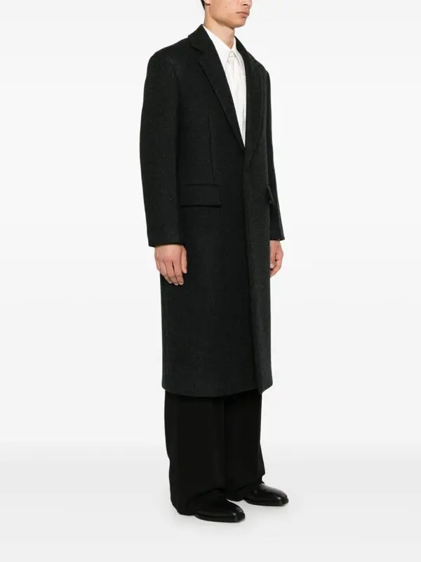JIL SANDER Wool Coat - Grey