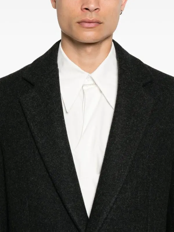 JIL SANDER Wool Coat - Grey