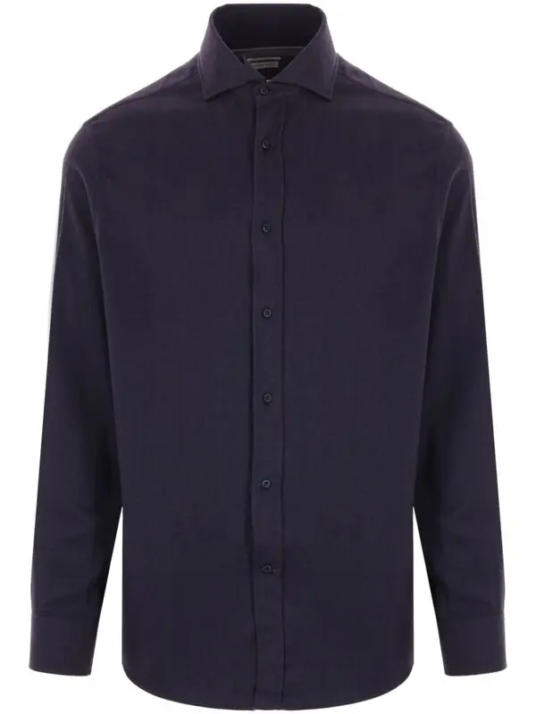 Brunello Cucinelli Buttoned-up Shirt - Blue