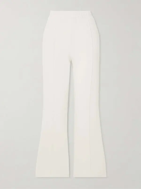 JW Anderson Tech-jersey Flared Track Pants