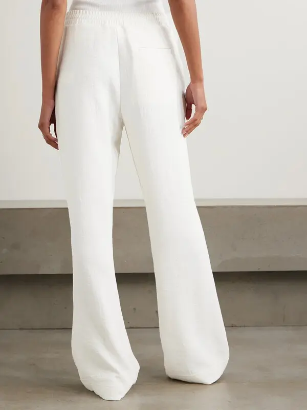 JW Anderson Tech-jersey Flared Track Pants