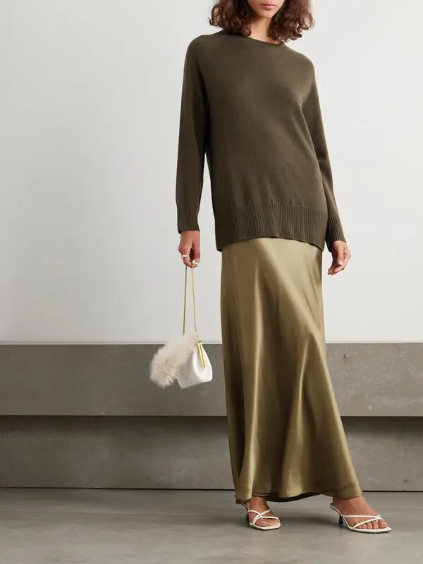turtle neck maxi dress Beige Turtleneck Long Sleeve Maternity Maxi Dress – PinkBlush