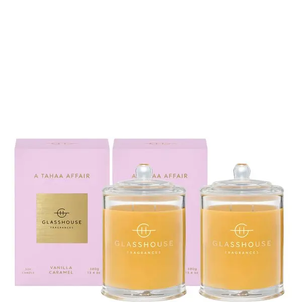 GLASSHOUSE FRAGRANCES Glasshouse A Tahaa Affair Candle Duo - One-color