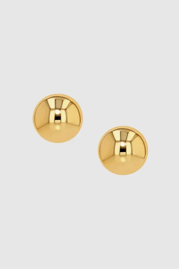 ANINE BING Large Dome Earrings