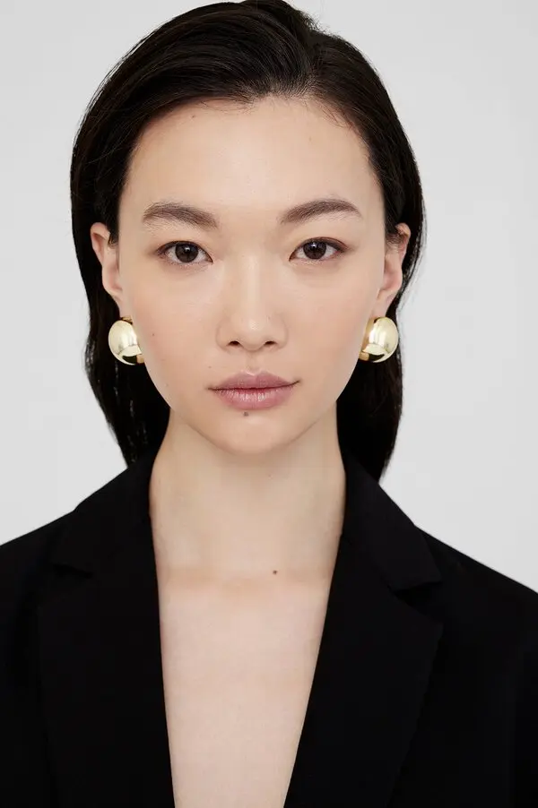 ANINE BING Large Dome Earrings