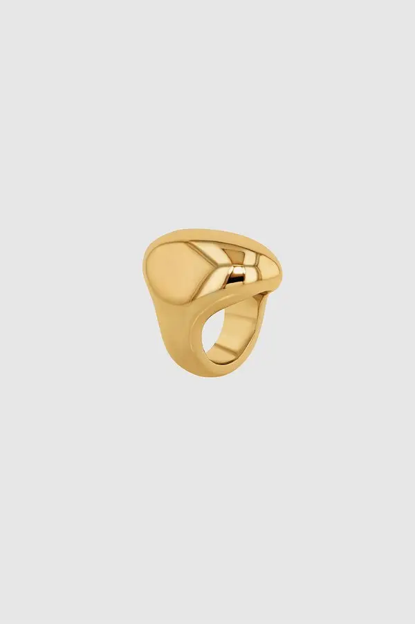 ANINE BING Bold Oval Dome Ring