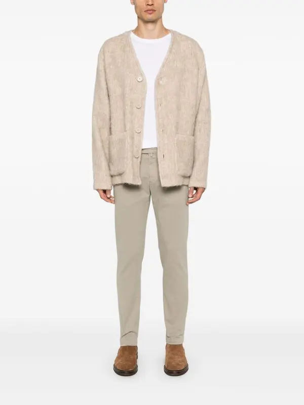 BRIGLIA 1949 Cotton Chino Trousers - Neutrals